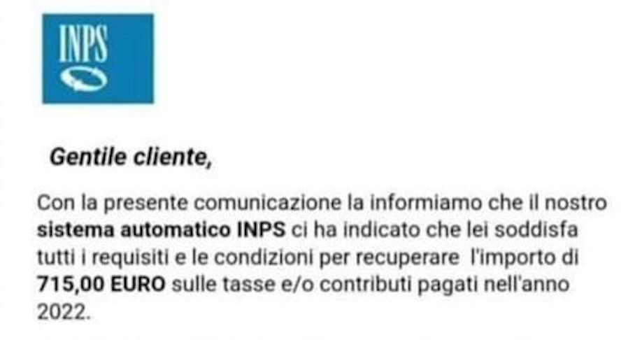 Attenzione alla nuova truffa Inps, ecco la finta ‘lettera’ che corre ...